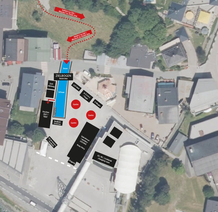 New finish line - Attack Arena - News - Mountain Attack